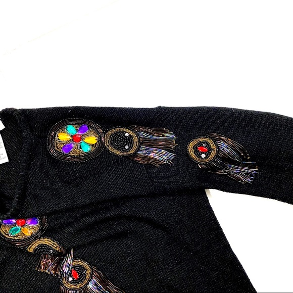 De Rotchild | Sweaters | Vintage De Rotchild Silk Angora Sweater Devil Eyes | Poshmark